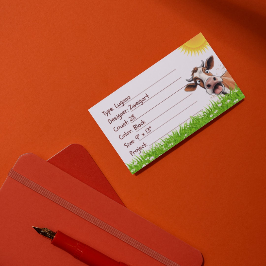 Printable Cards to Organize Your Fabric Storage, Edit With Templett ...