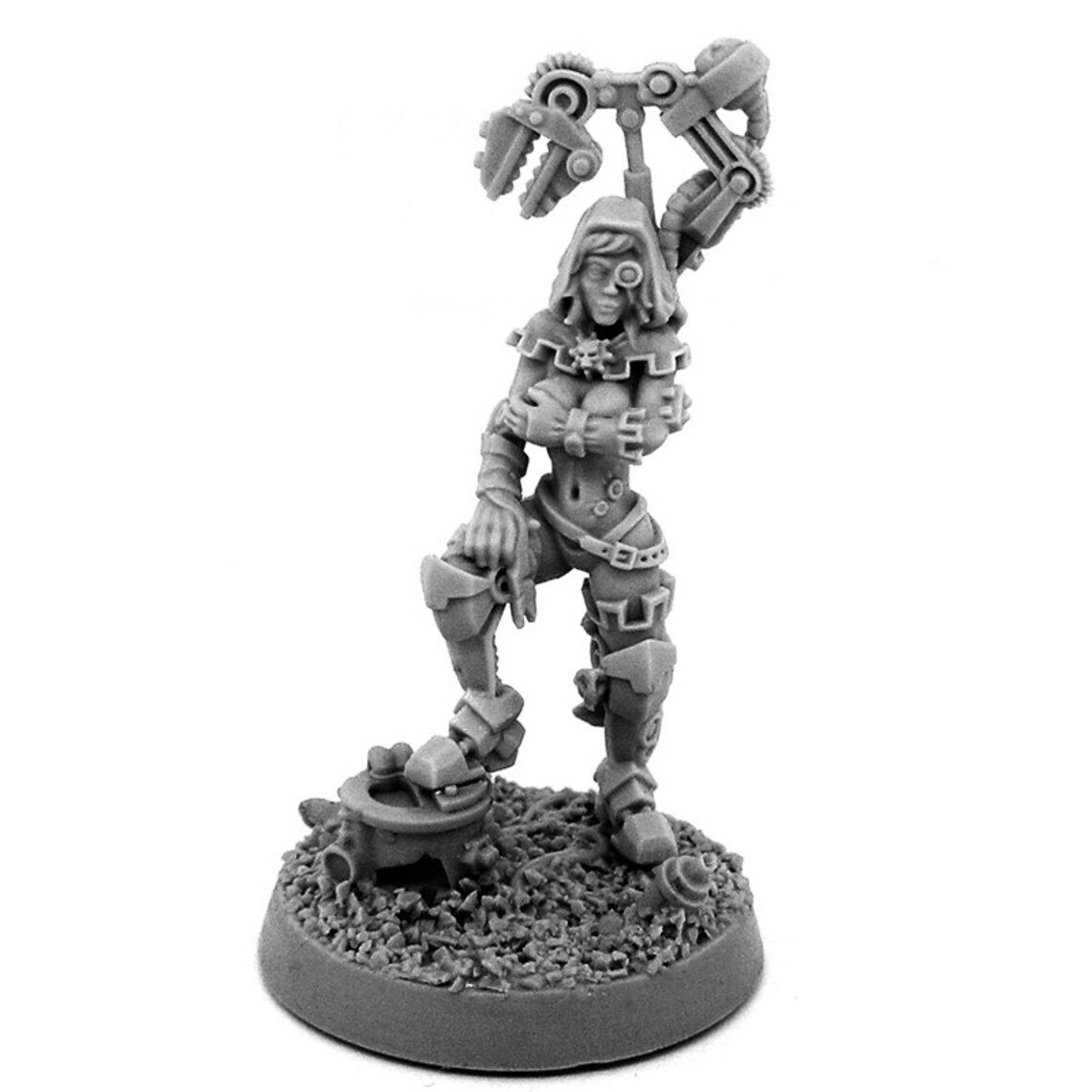 MECHANIC Adept Female Tech Priest With Servo-arm MK-VII - Etsy