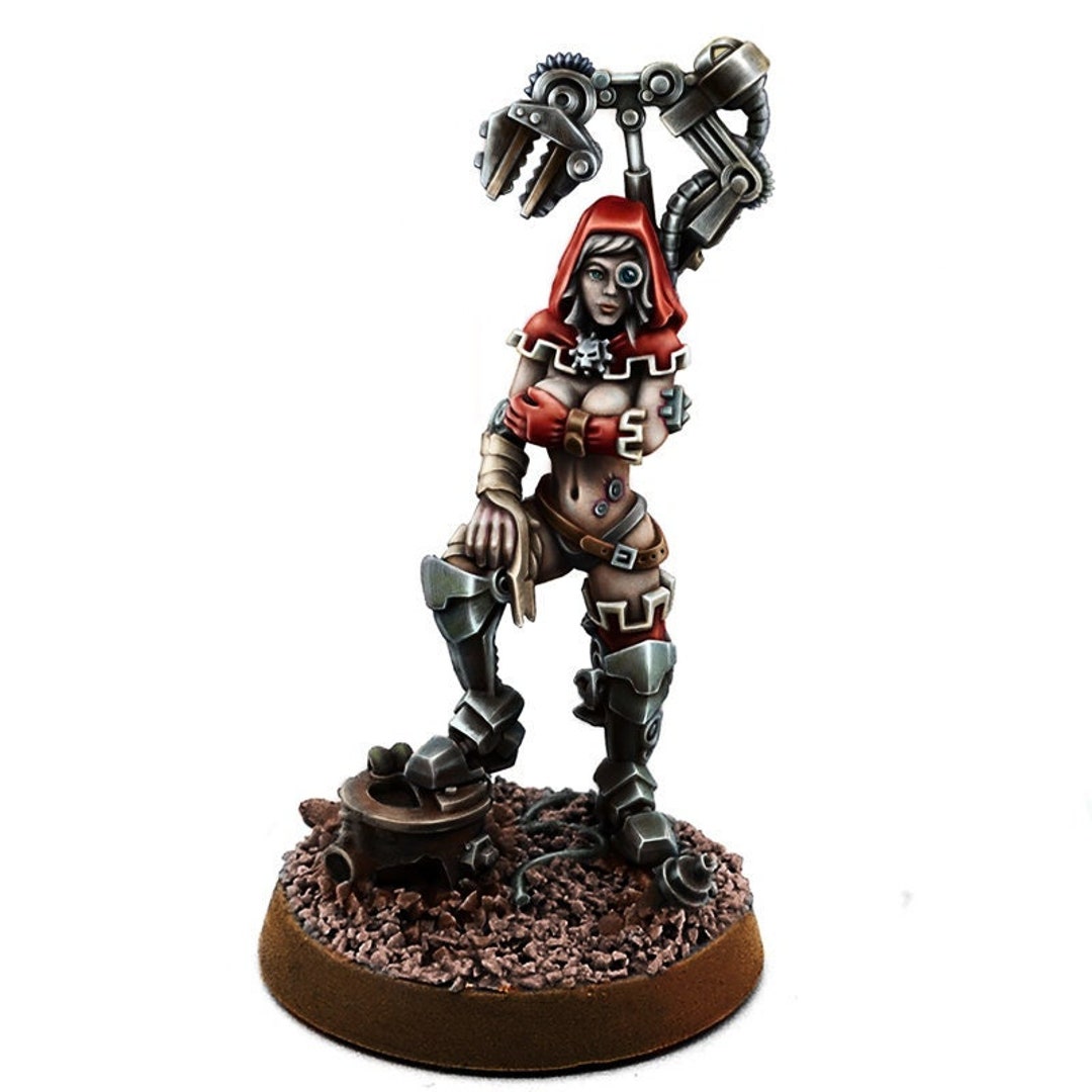 MECHANIC Adept Female Tech Priest With Servo-arm MK-VII - Etsy UK