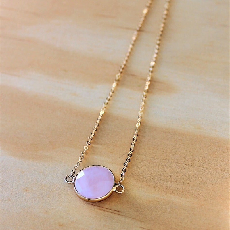 Pink Stone Jewelry - Etsy