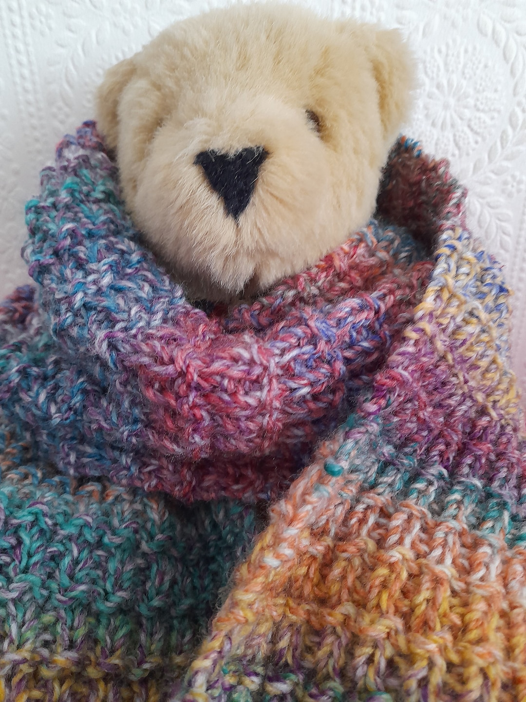 Happy Valley Inspired Hand Knitted Scarf 188cm X 23cm - Etsy UK