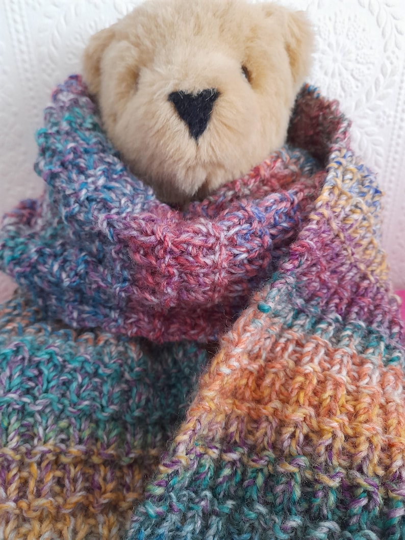 Happy Valley Inspired Hand Knitted Scarf 188cm X 23cm - Etsy UK