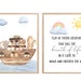Noah's Ark Prints, Printable Wall Art Set, Digital Download, Christian ...