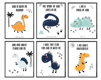 Bible Verse Printable Wall Art for Nursery Decor Digital | Etsy