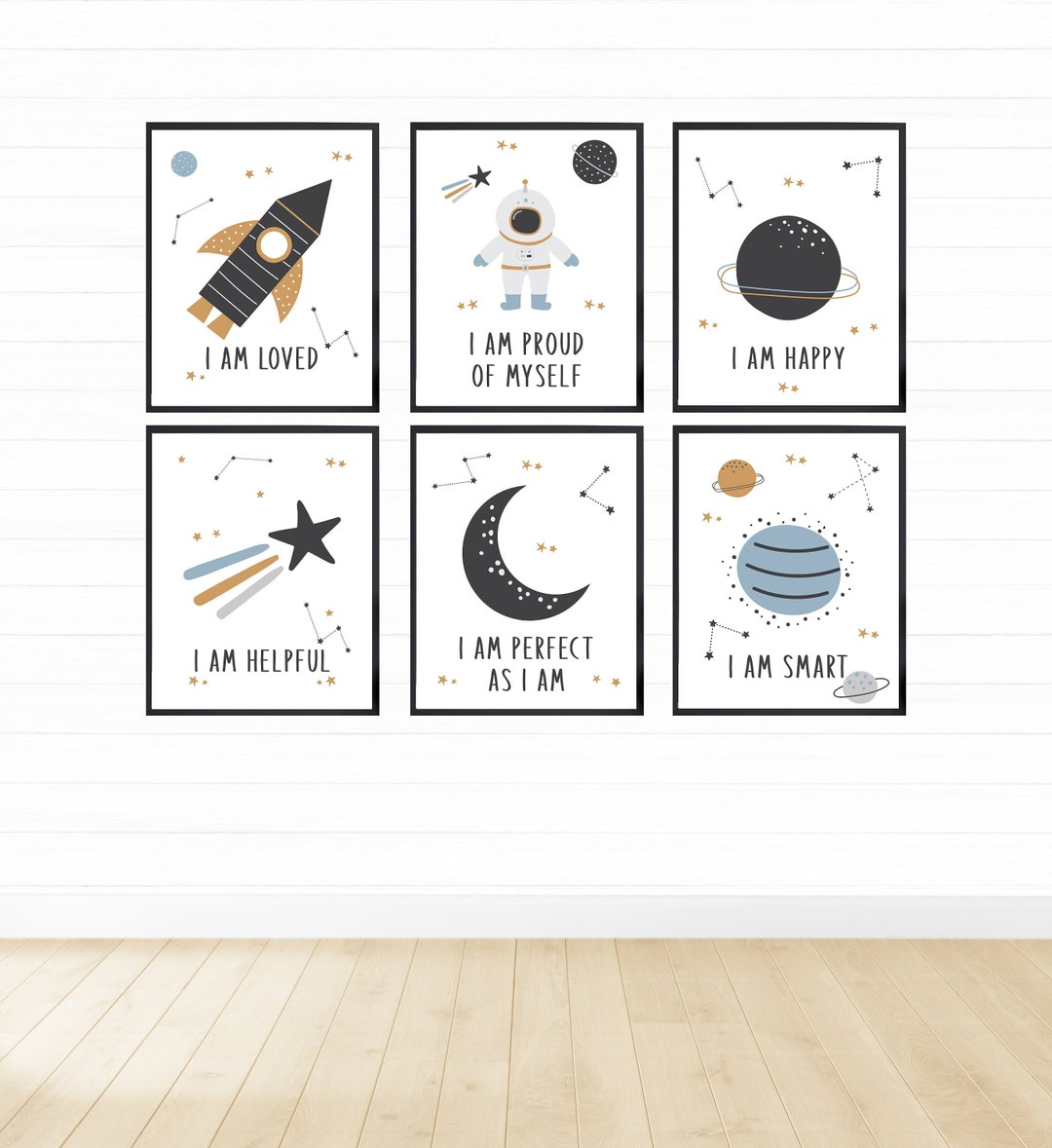Space Printable Wall Art, Digital Download, Affirmation for Children ...