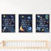 Outer Space Printable Wall Art With Bible Verses, Digital Download ...