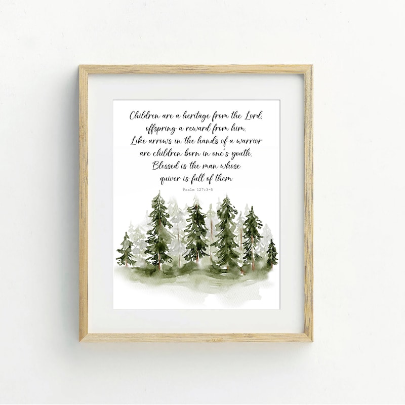 Psalm 127 - Etsy
