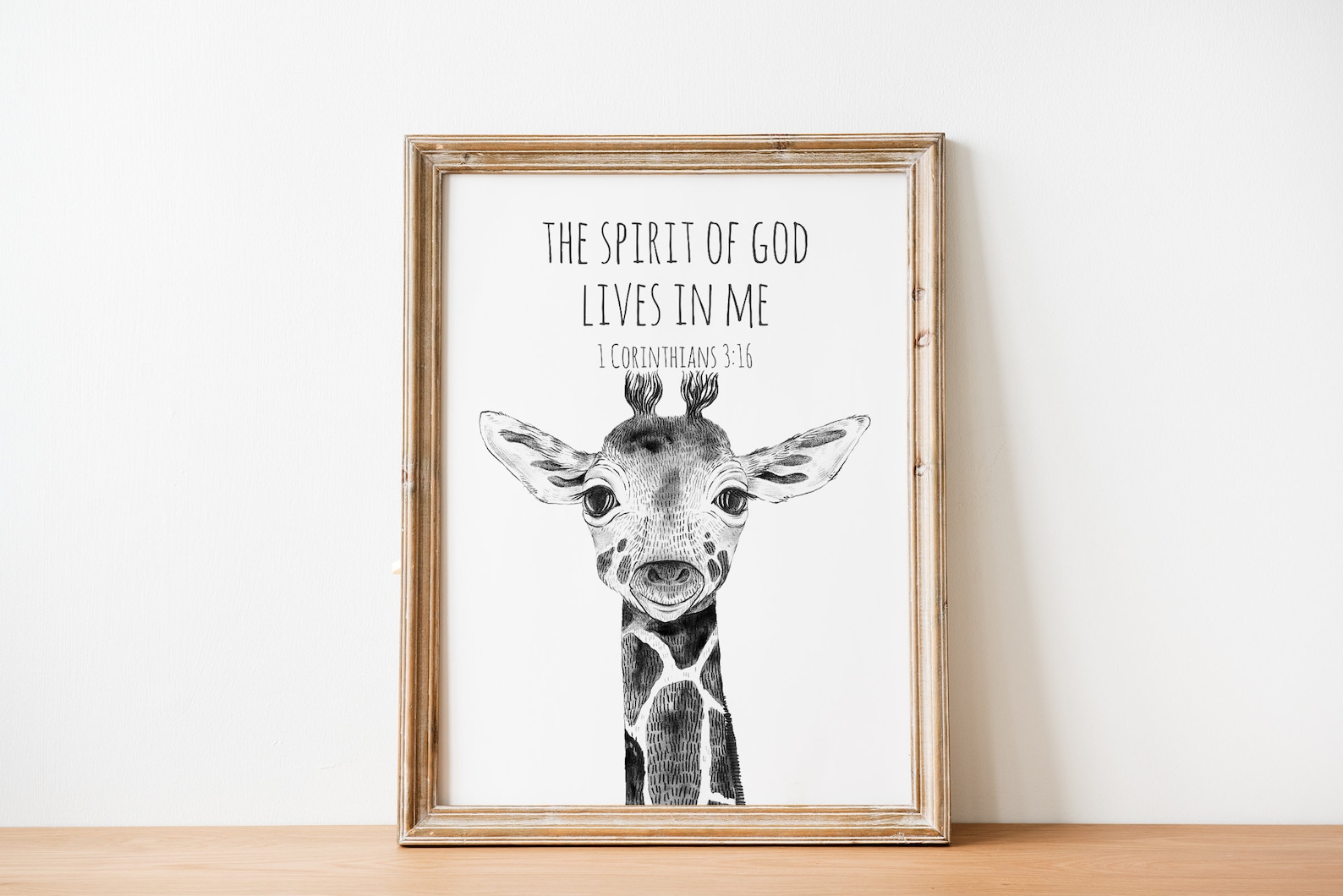 Animals Bible Verse Printable Wall Art Set Digital Download - Etsy