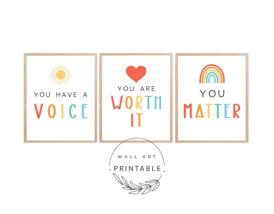 Classroom Prints Printable Wall Art Digital Download - Etsy