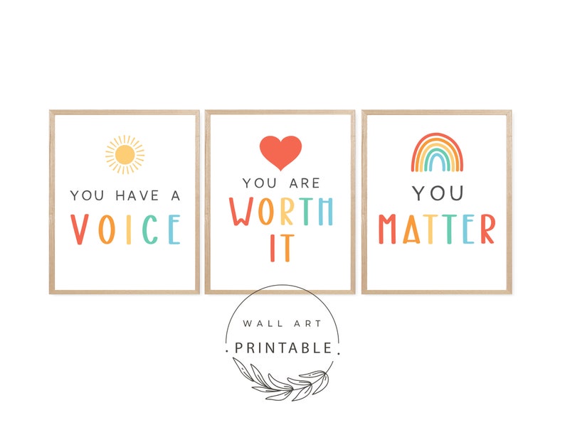 Classroom Prints Printable Wall Art Digital Download - Etsy