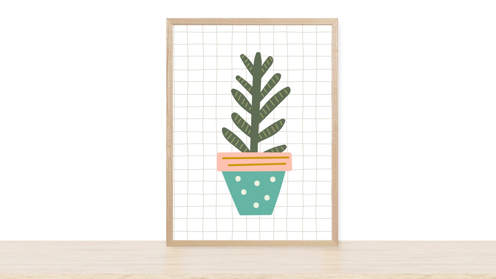Printable Potted Plants Wall Art Set of 3 Digital Download - Etsy