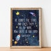 Outer Space Printable Wall Art With Bible Verses Digital - Etsy