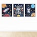 Watercolor Outer Space Printable Wall Art Digital Download - Etsy