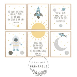 Printable Bible Verse Wall Art, Digital Download, Bible Verse Prints ...