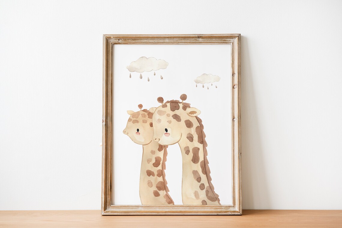 Noah's Ark Printable Wall Art Digital Download Nursery - Etsy