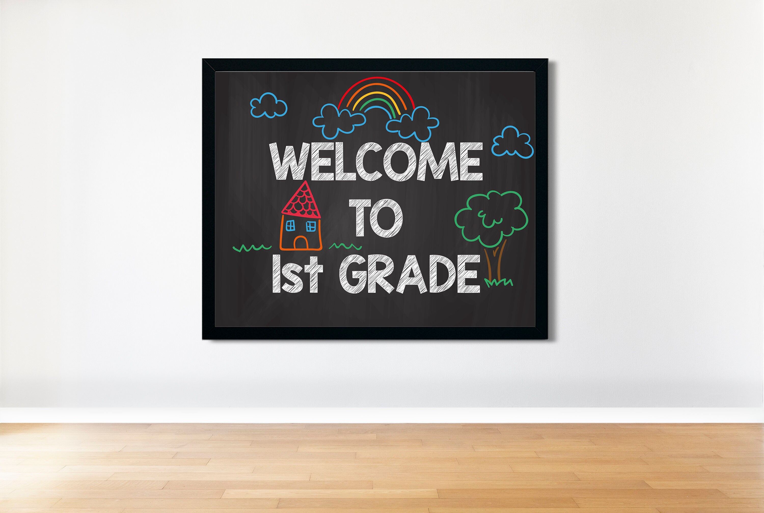 Welcome to 1st Grade Printable Sign for Classroom Decor | Etsy