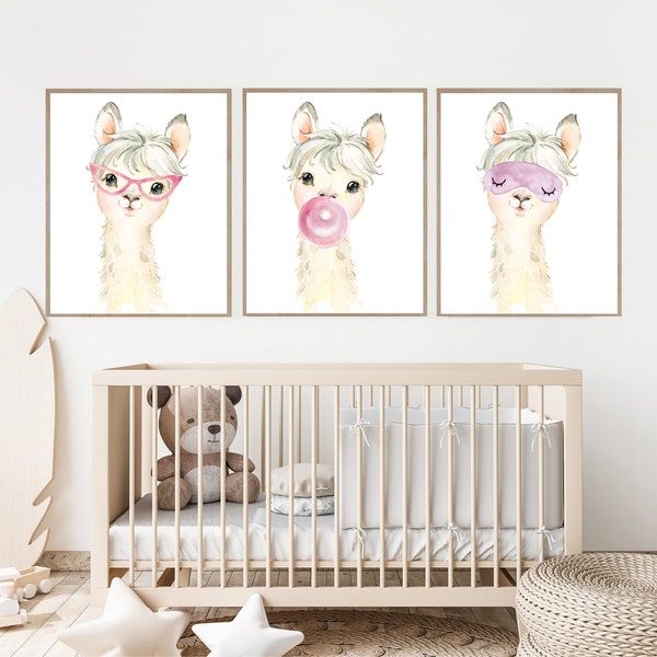 Llama Art Print - Etsy