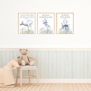 Ocean Themed Bible Verse Printable Wall Art, Digital Download ...
