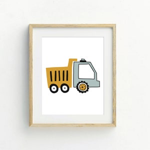 Construction Printable Wall Art, Affirmation for Kids Wall Art ...