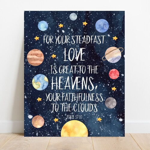 Solar System Print for Kids Instant Download - Etsy