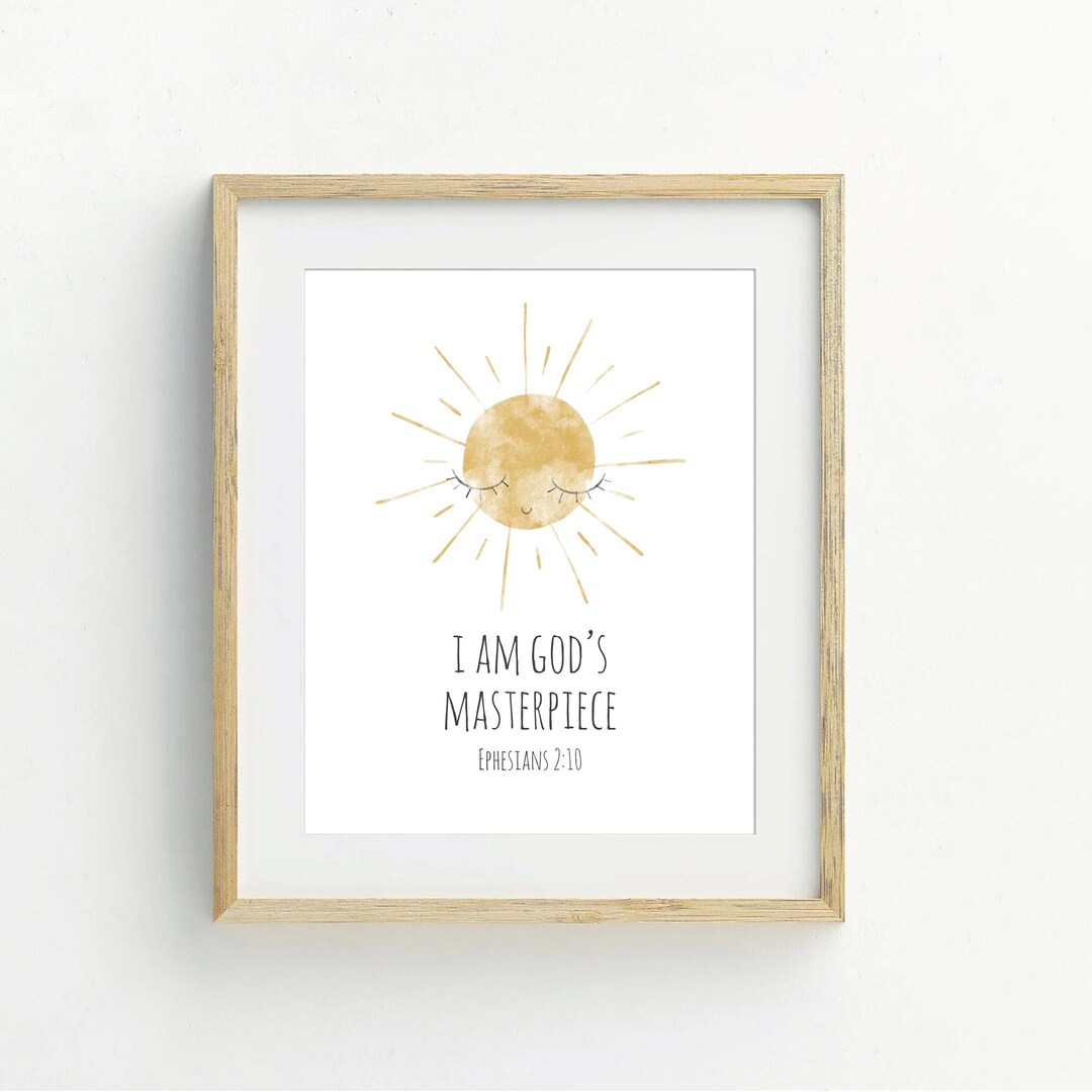 Bible Verse Printable Wall Art, Digital Download Scripture Print ...