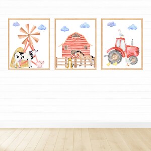 Farm Animal Wall Art Printable Wall Art Digital Download - Etsy