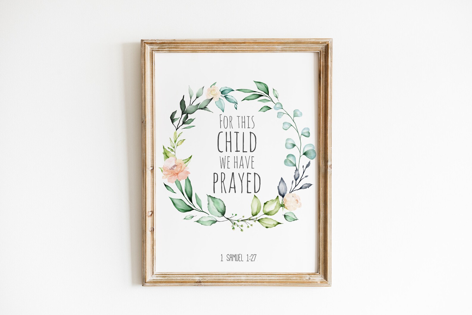 Printable for This Child We Have Prayed Wall Art Digital | Etsy