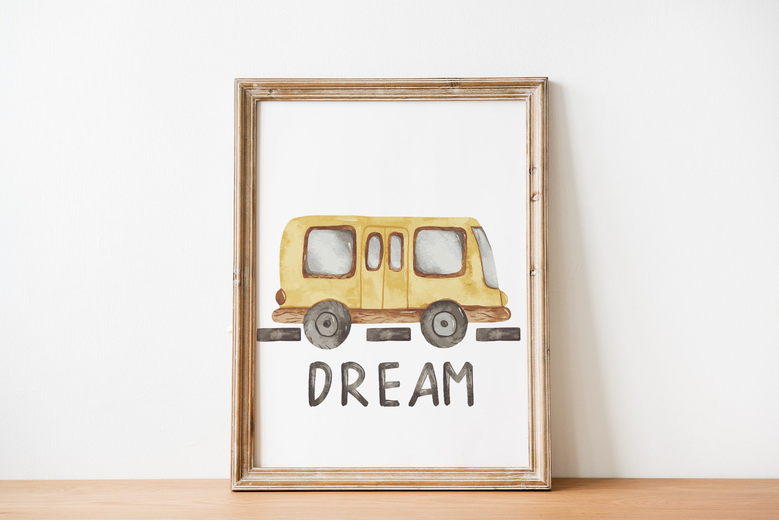 Watercolor Transportation Printable Wall Art Digital - Etsy