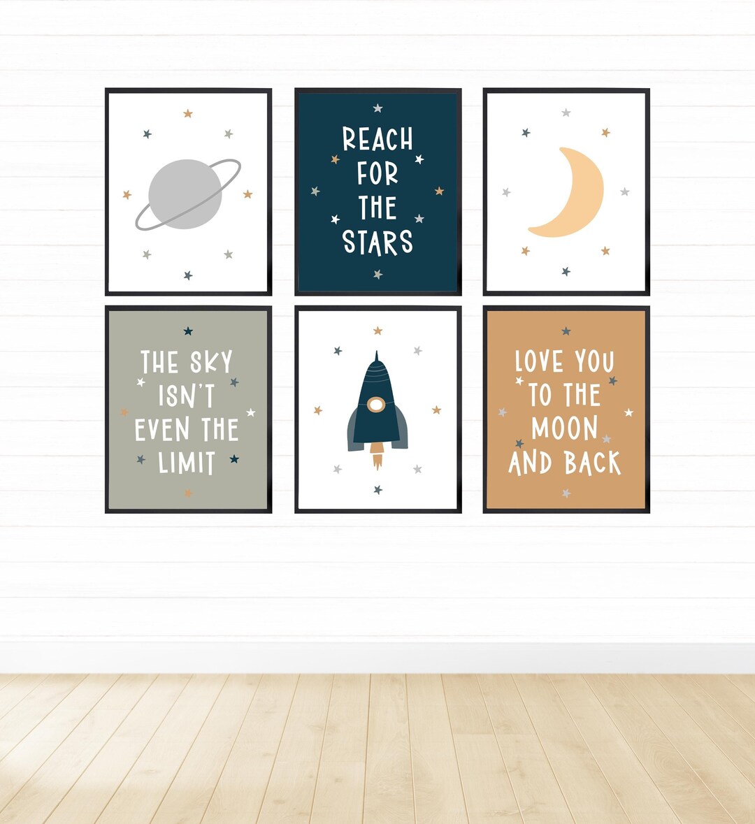 Outer Space Printable Wall Art, Digital Download Space Prints, Space ...