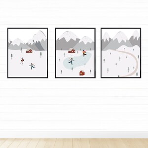 Winter Wonderland Printable Wall Art Digital Download - Etsy