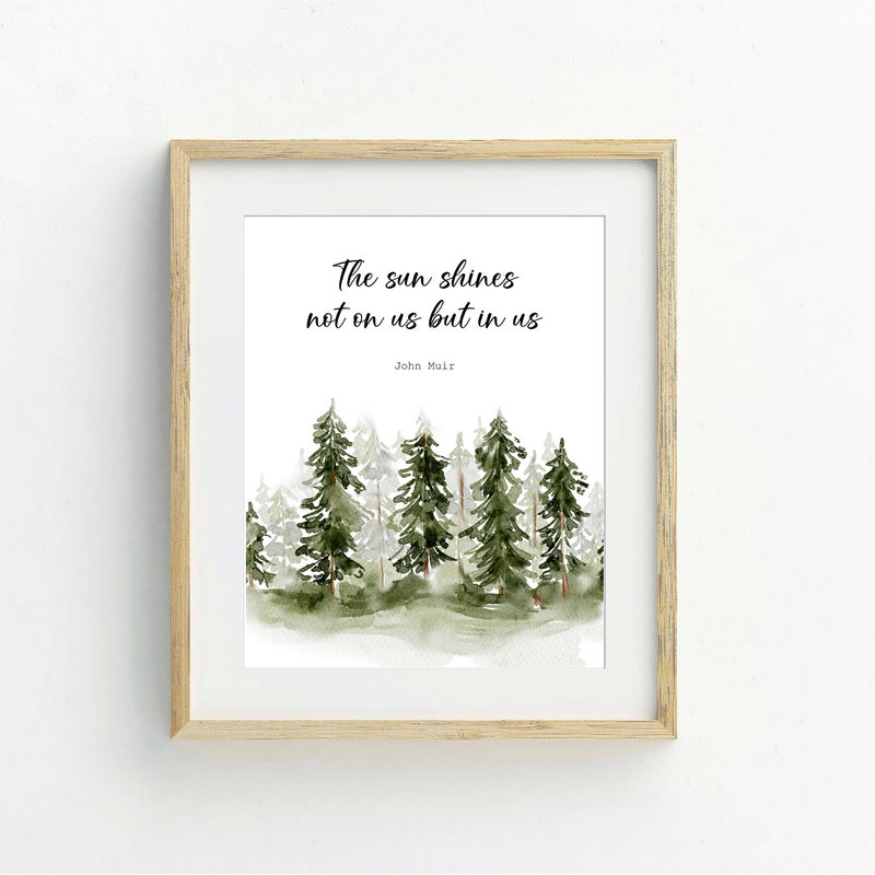 John Muir Quote - Etsy