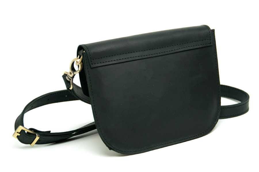 Black Shoulder Bag Natural Leather Bag Crossbody Bag Shoulder - Etsy