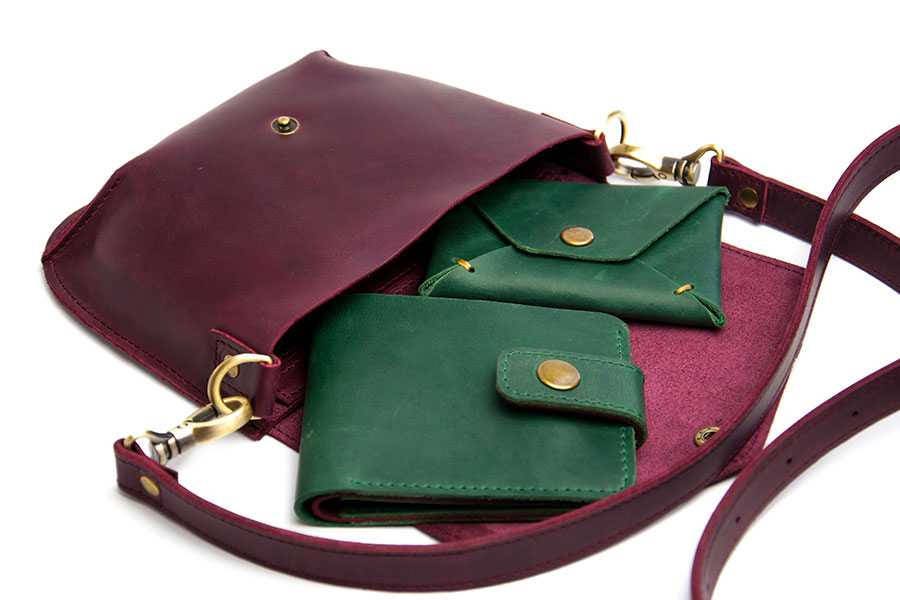 Purple Shoulder Bag Natural Leather Bag Crossbody Bag Shoulder - Etsy