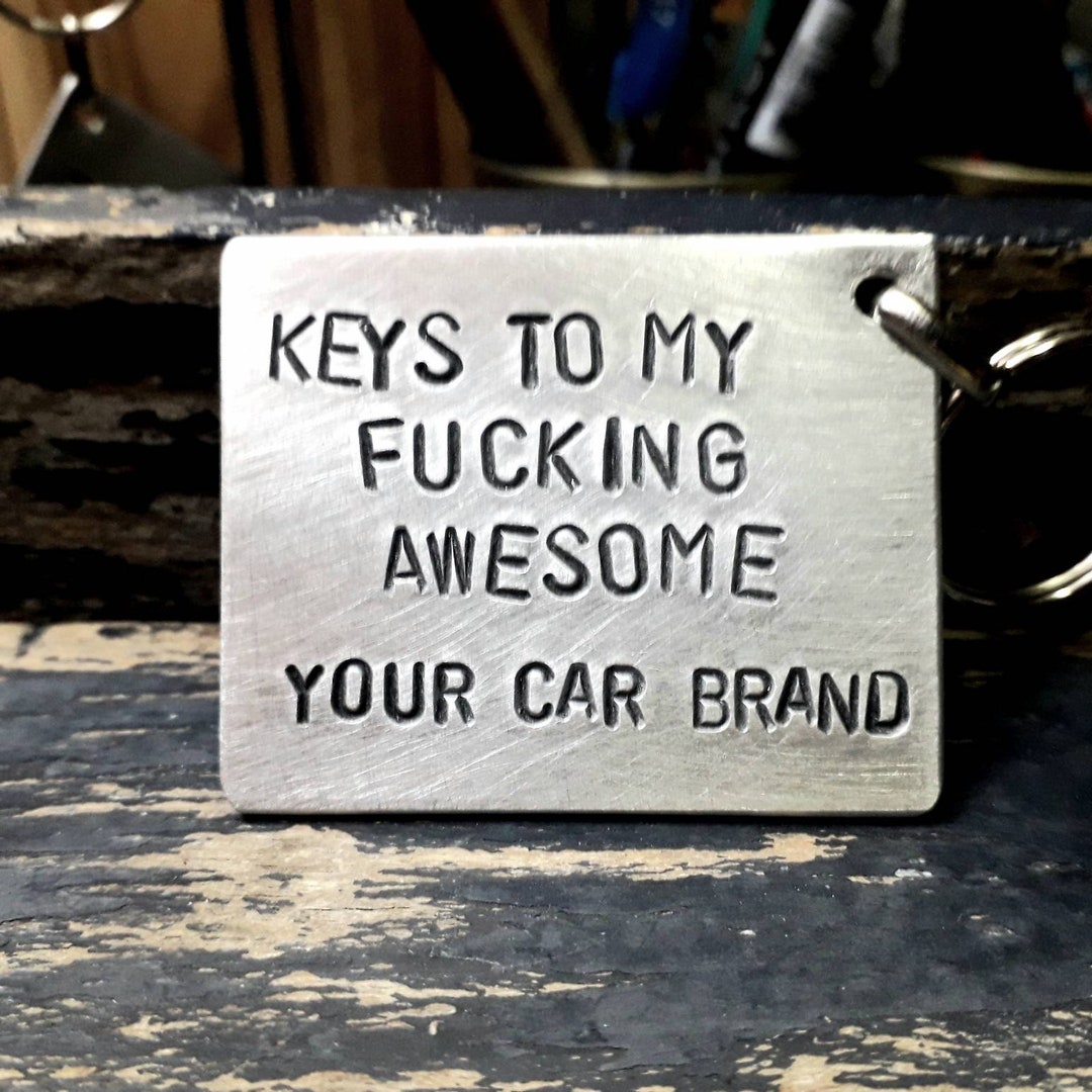 Your Car Brand, Keychain for Your Car Model, Keyring for Car Lovers ...