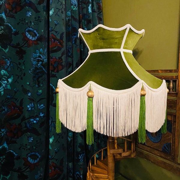 Fringe Lampshade - Etsy