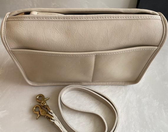 New Coach Vintage Bone Companion Shoulder Bag 80's - Gem