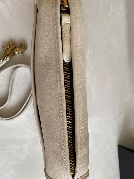 New Coach Vintage Bone Companion Shoulder Bag 80's - Gem