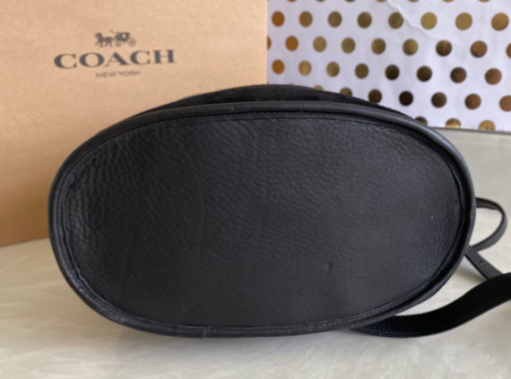 Coach Vintage Berkeley Black Suede Leather Mix Conver… - Gem