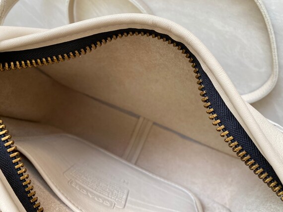 New Coach Vintage Bone Companion Shoulder Bag 80's - Gem