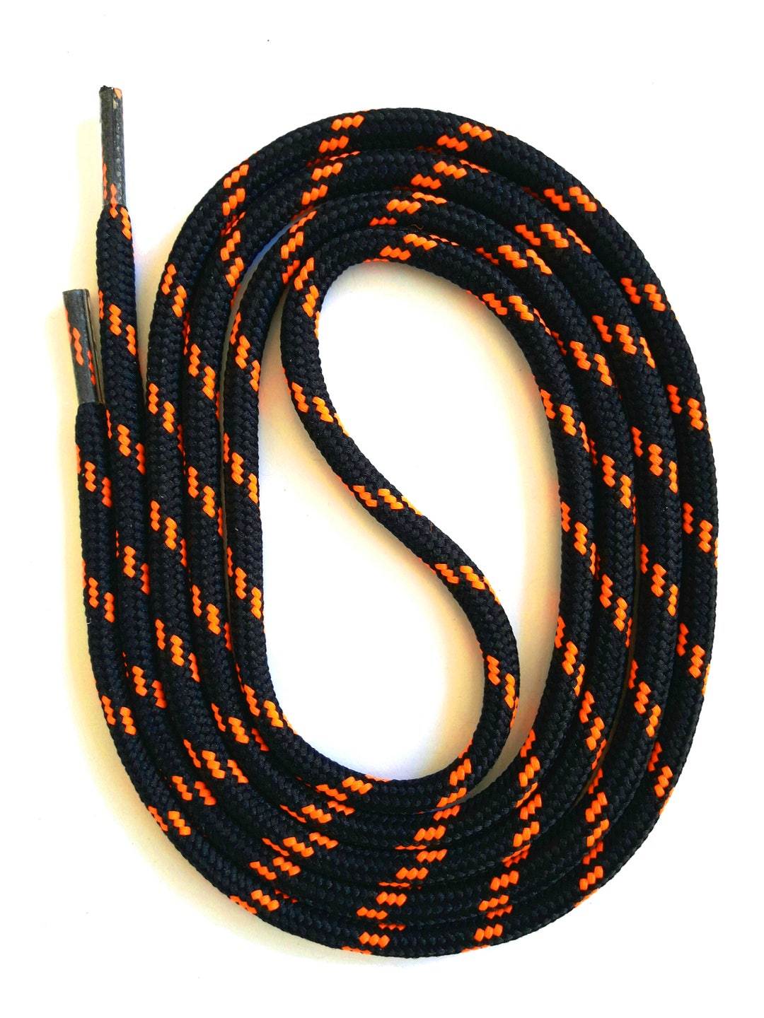SNORS Laces SAFETY SENKEL Black/neon Orange 8 Lengths - Etsy Ireland