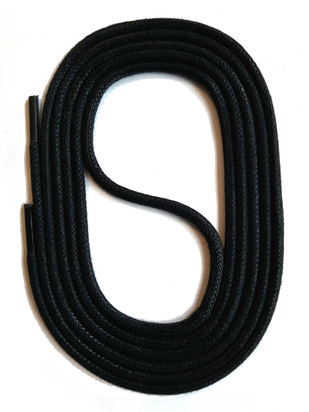 SNORS - Laces - WAXED ROUND SENKEL Black, 7 Lengths, Approx. 2-3 Mm - Etsy
