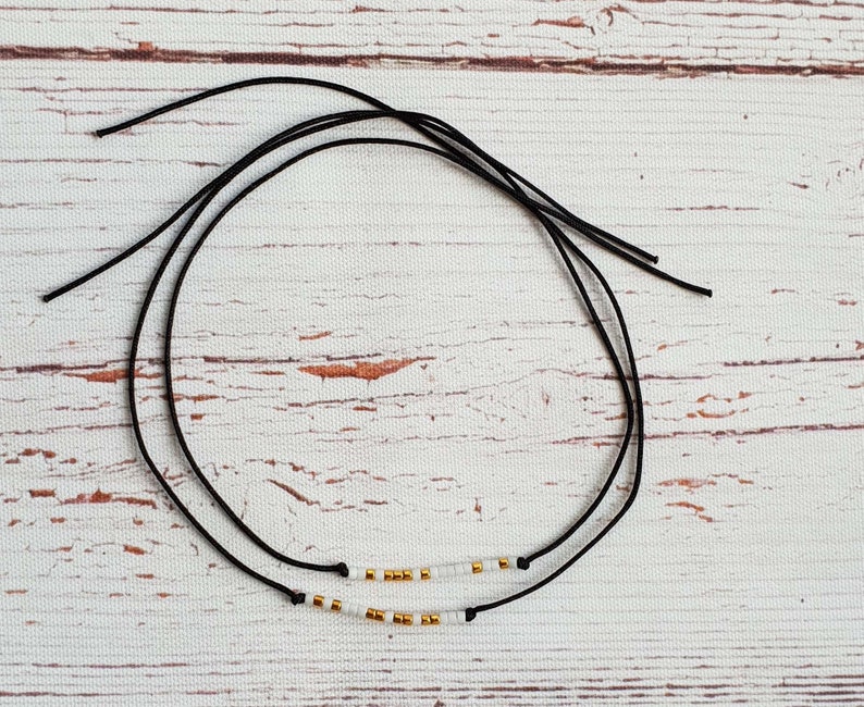 Forever Always Morse Code Couple Bracelet Morse Code Jewelry - Etsy