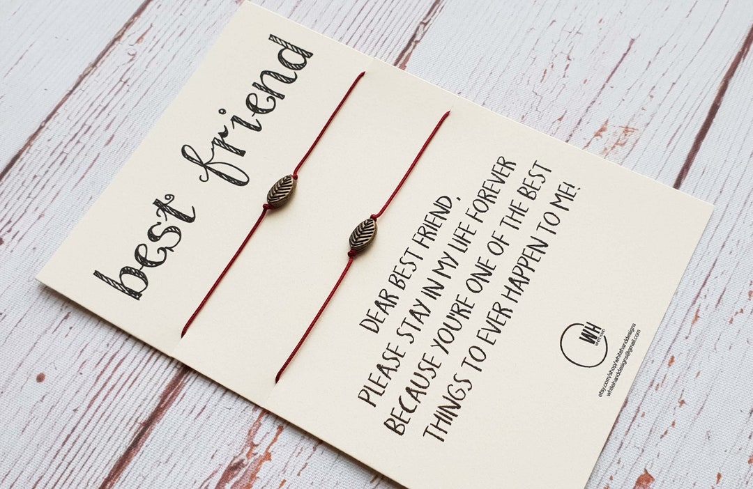 Best Friend Stay in My Life Forever Bracelet, Best Friend Bracelet ...
