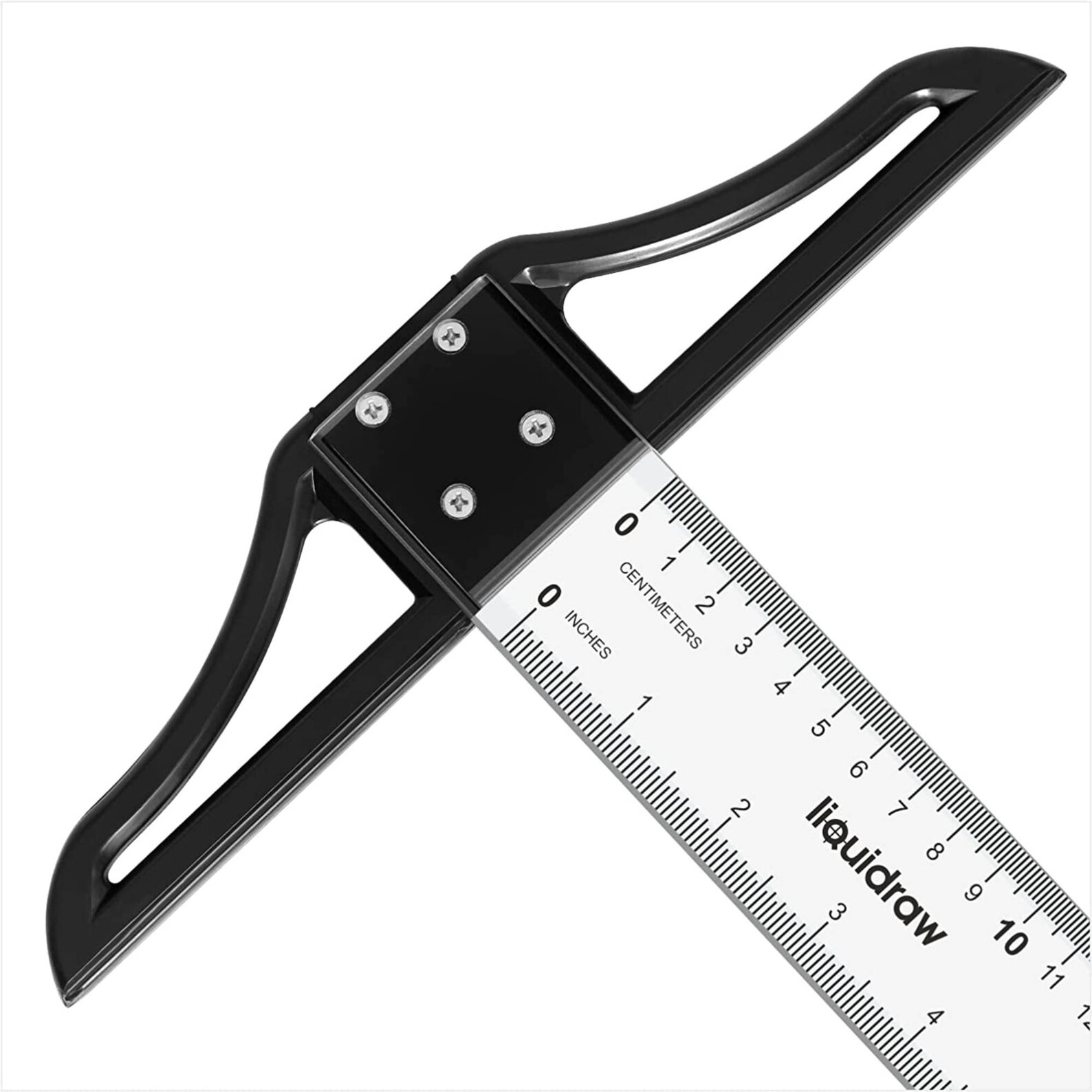 Liquidraw T Square Ruler 60cm 24 Inches Acrylic T-square Shape Ruler ...