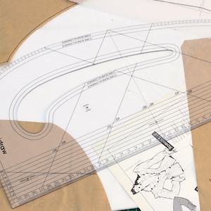 Pattern Maker Fashion Designing Ruler Multi Purpose Garment Making ...