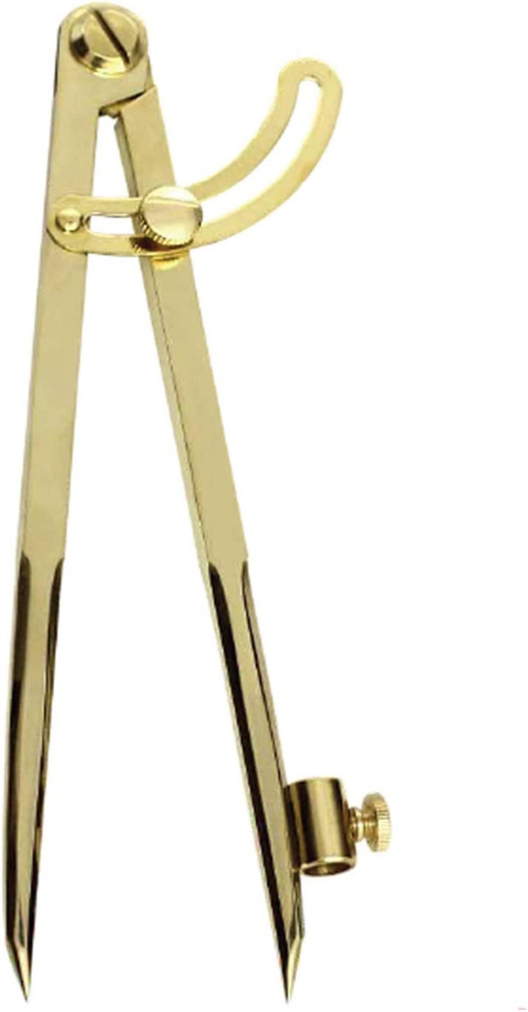 Liquidraw Locking Wing Divider With Compass - 8" Brass - Etsy