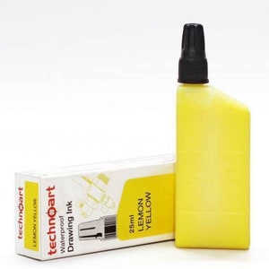 Technical Pen Waterproof Drawing Ink 25ml (compatible With Rotring ...