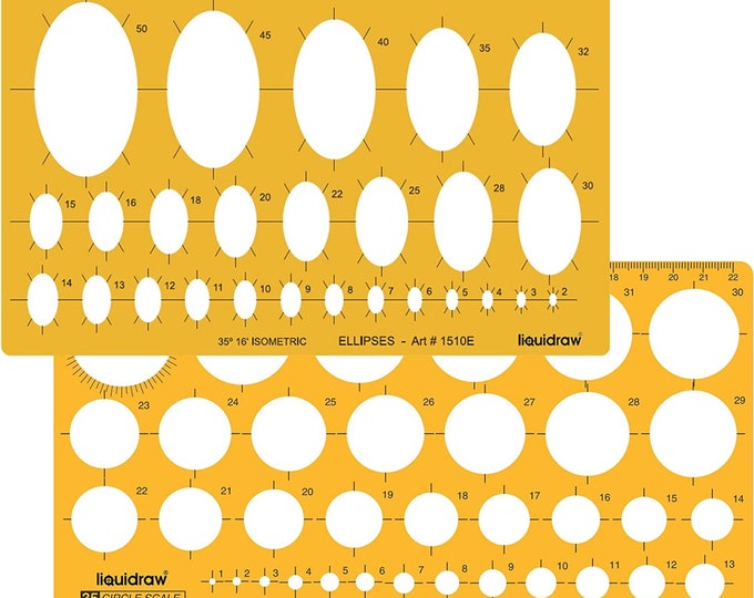 Circle Radius Master Template, Circle Radius Arc Template Stencil ...