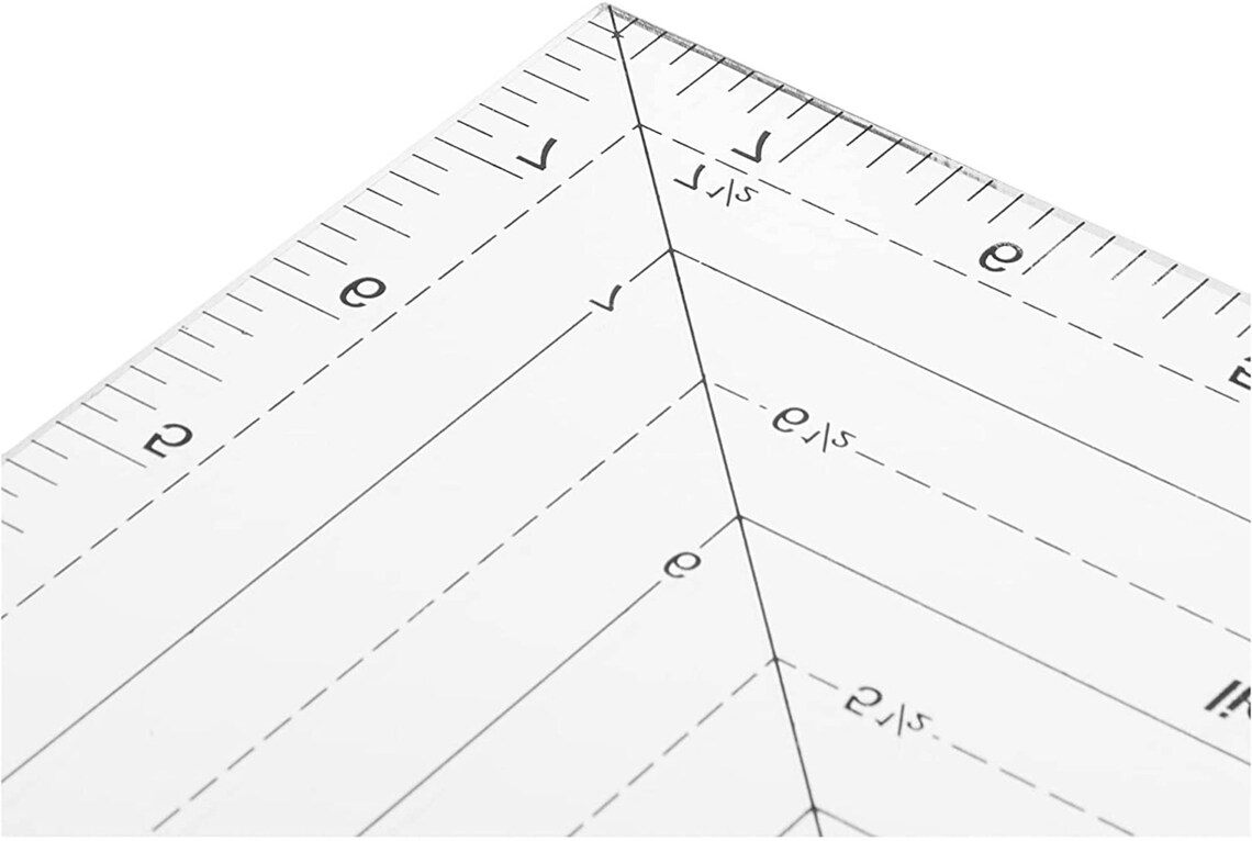 Liquidraw Square Quilting Ruler Clear Acrylic Template - Etsy