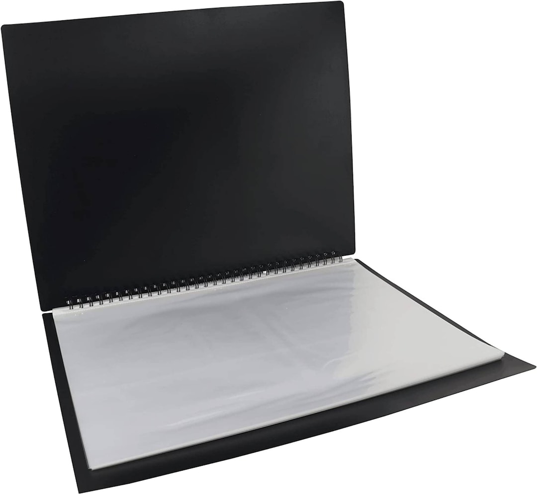 Liquidraw A2 Art Portfolio Case for Artists, 20 Sleeves Inserts Storage ...